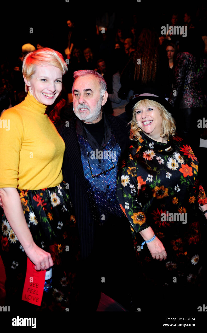 Susann Atwell, Udo Walz, Patricia Riekel Mercedes-Benz Fashion Week ...