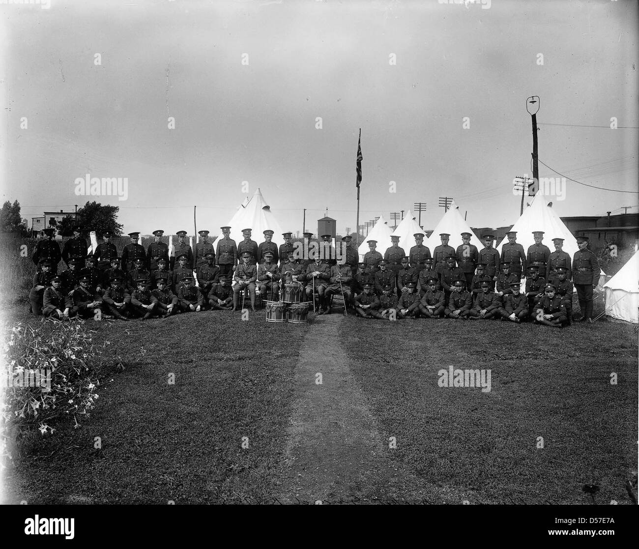 Army picket guard highlands station hi-res stock photography and images ...