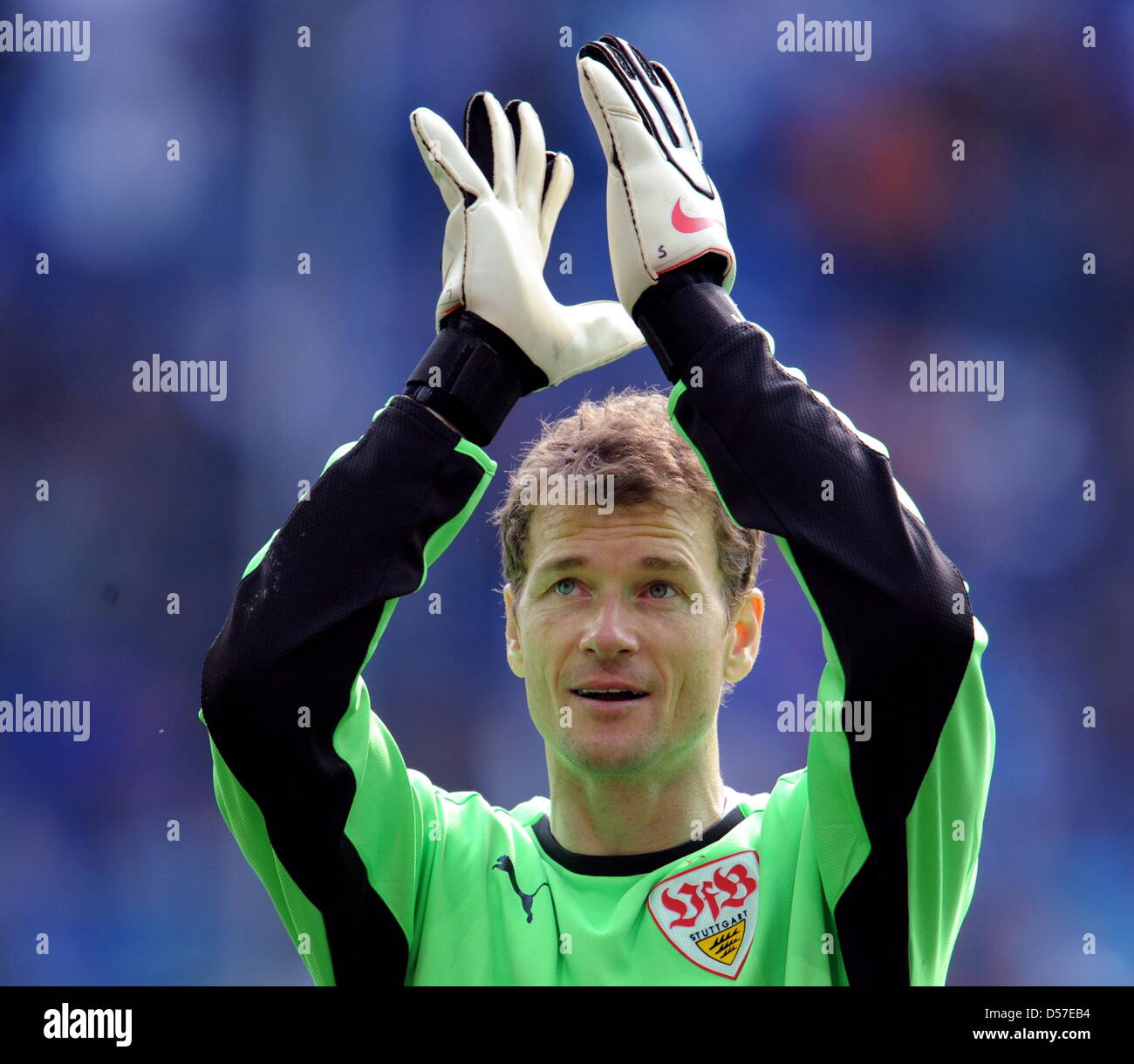 Goalkeeper jens lehmann vfb stuttgart hi-res stock photography and ...
