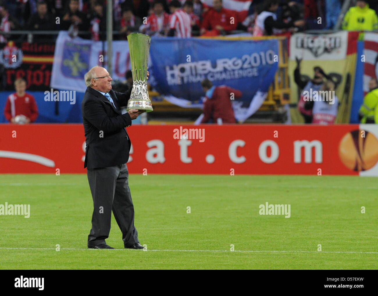 Europa league trophy hi-res stock photography and images - Alamy