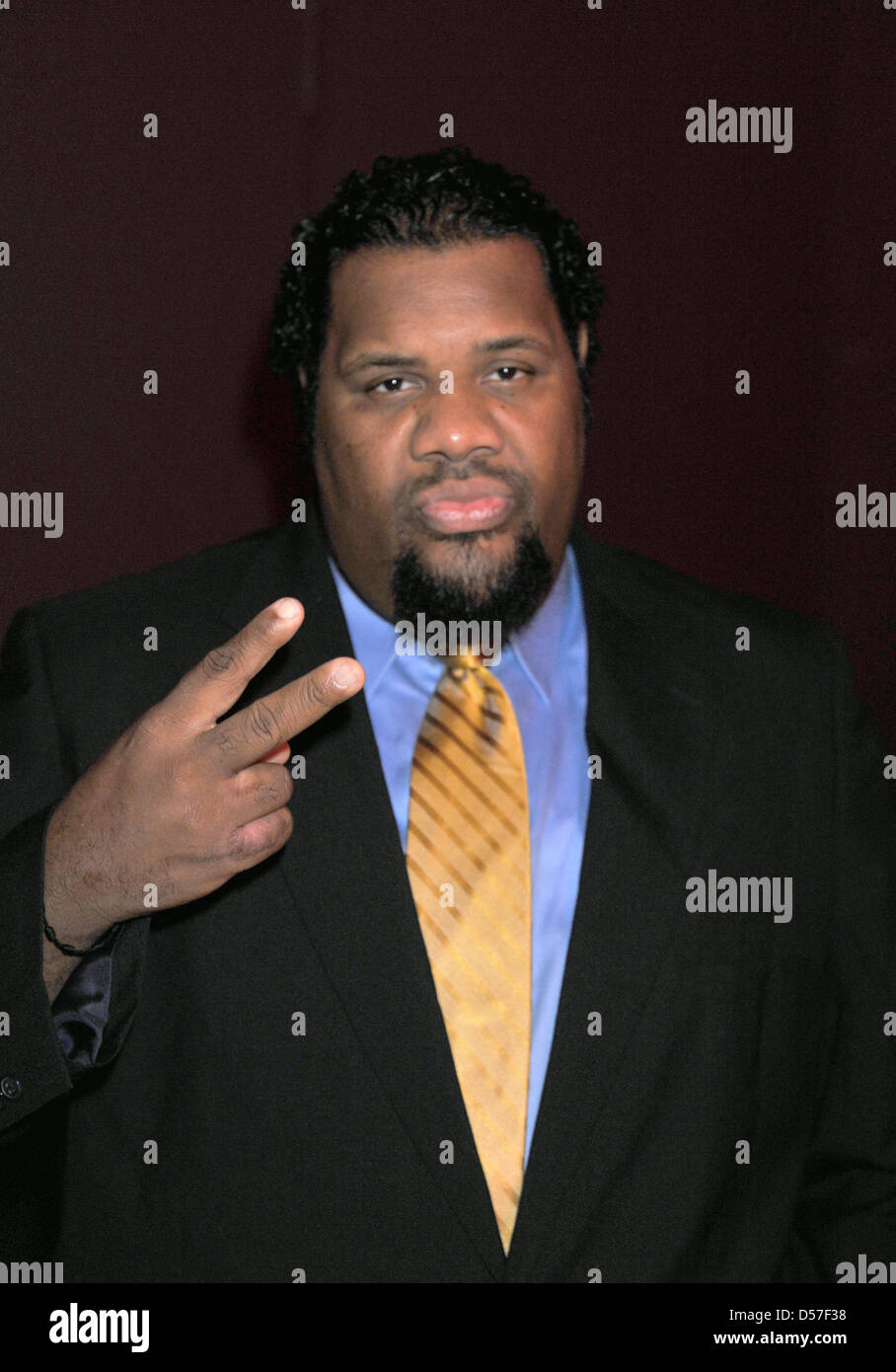 US producer, radio host and rapper Fatman Scoop poses during the ...