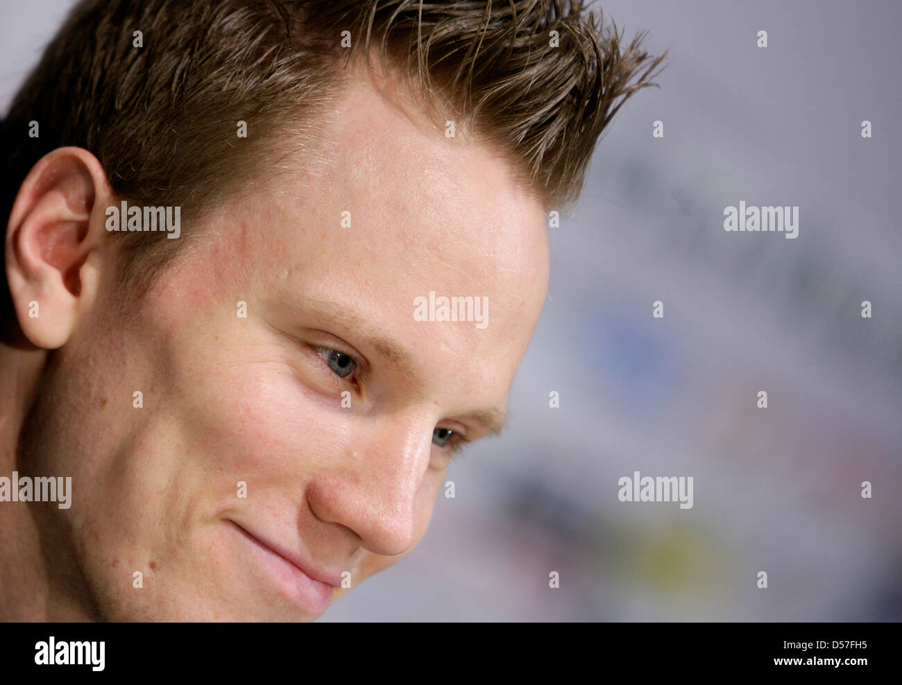 Christian Ehrhoff of the German national ice hockey team attends a ...