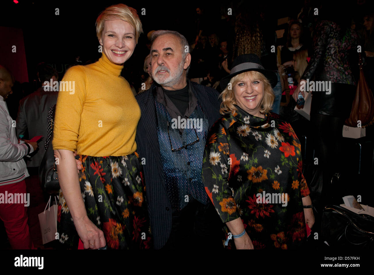 Susan Atwell, Udo Walz und Patricia Riekel at Mercedes-Benz Fashion ...