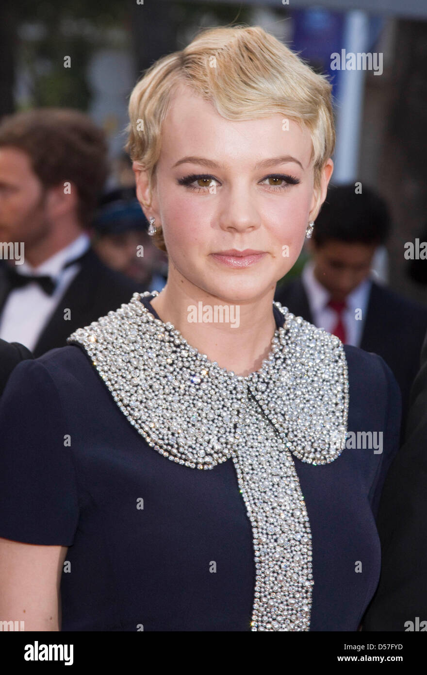 British actress Carey Mulligan arrives for the premiere of 'Wall Street ...