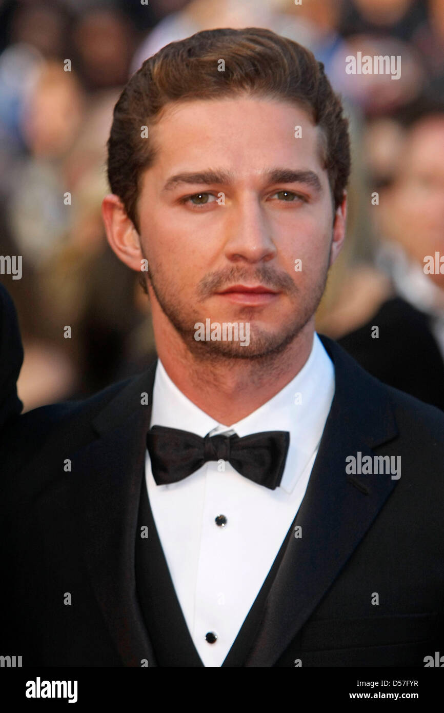 US actor Shia LaBeouf arrives for the premiere of 'Wall Street: Money ...