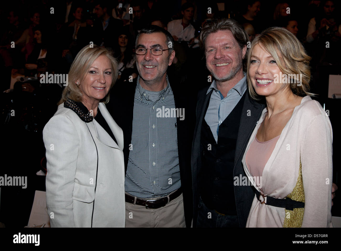 Sabine Christiansen mit Mann Norbert Medus, Ursula Karven mit Mann ...
