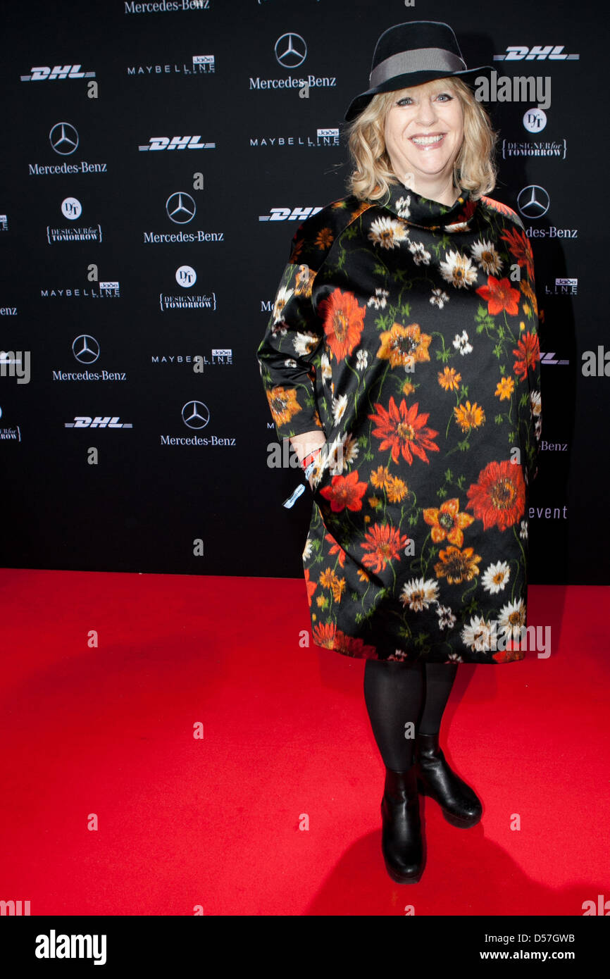 Patricia Riekel at Mercedes-Benz Fashion Week Berlin Autumn/Winter 2012 ...