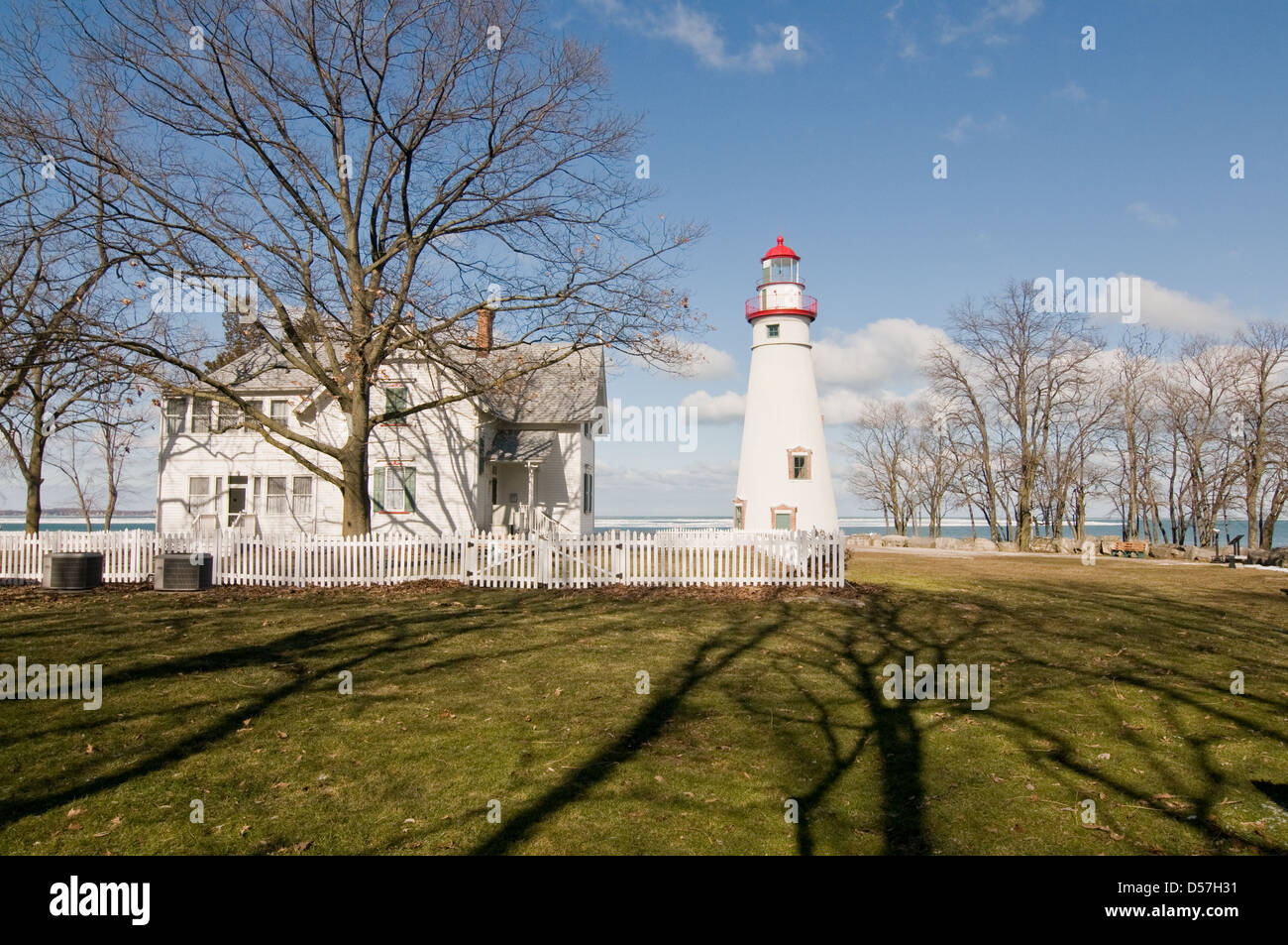 Port Clinton Lighthouse, Port Clinton Ohio Stock Photo - Alamy