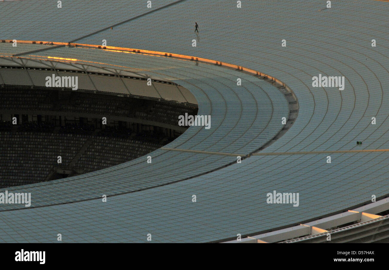 A detail of Green Point stadium in Cape Town, South Africa, 16 May 2010 ...
