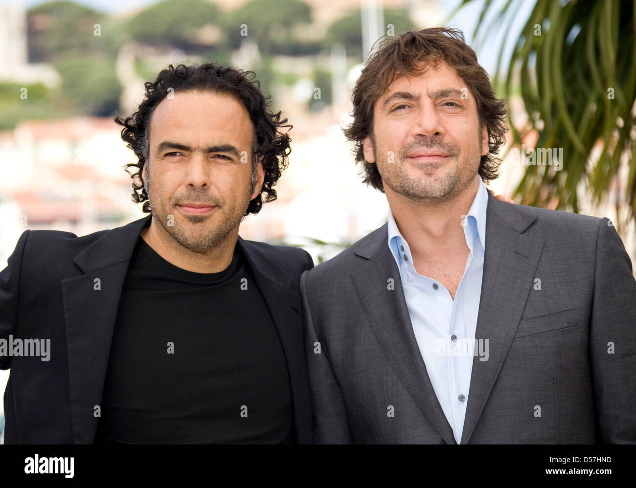 Mexican director Alejandro Gonzalez Inarritu (L) and Spanish actor ...