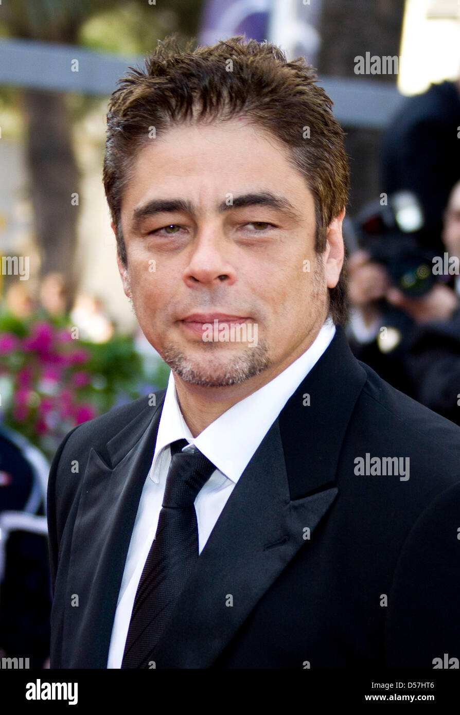 Puerto Rican actor Benicio Del Toro arrives for the screening of the ...