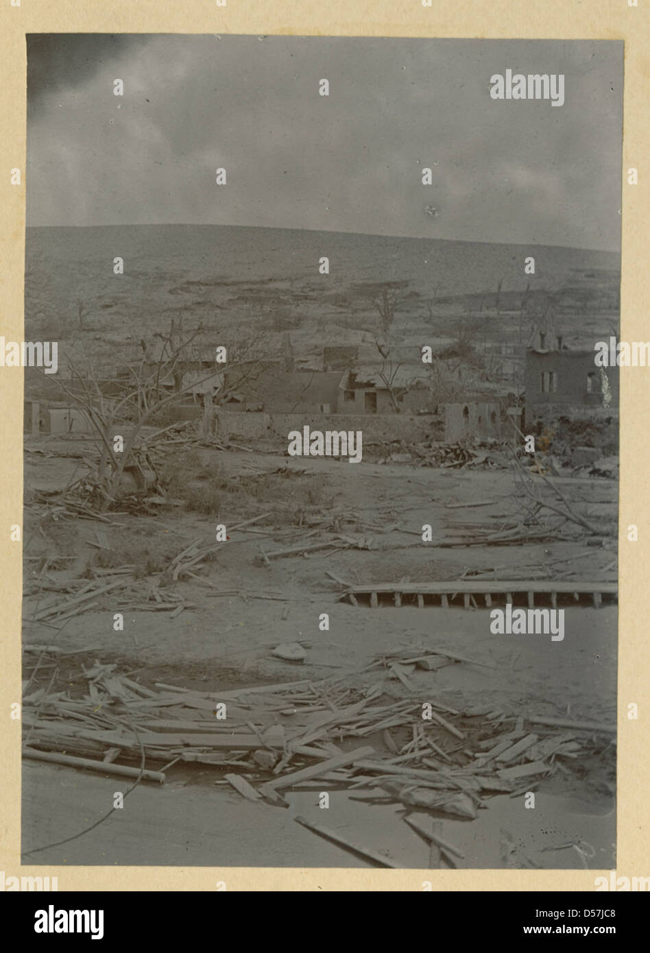 The eruption of Mt. Pelee in 1902 devastated the town of St. Pierre in ...