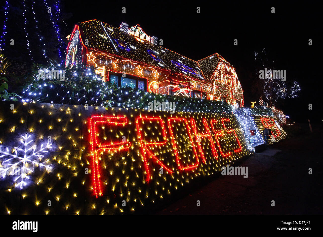 The private home of the Vogt family in Buecken is decorated with ...