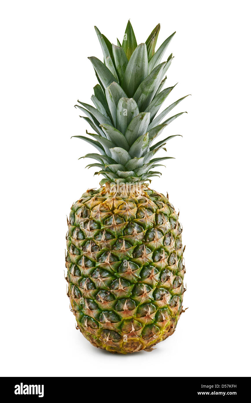 Ananas isolated on white background Stock Photo - Alamy