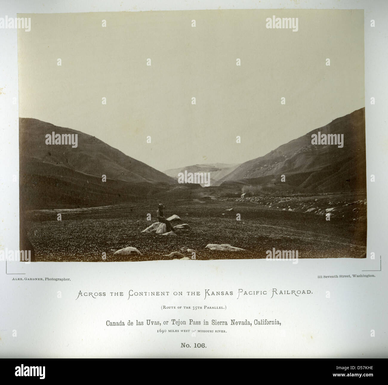 Canada de las Uvas, also known as Tejon Pass in the Sierra Nevada, is ...