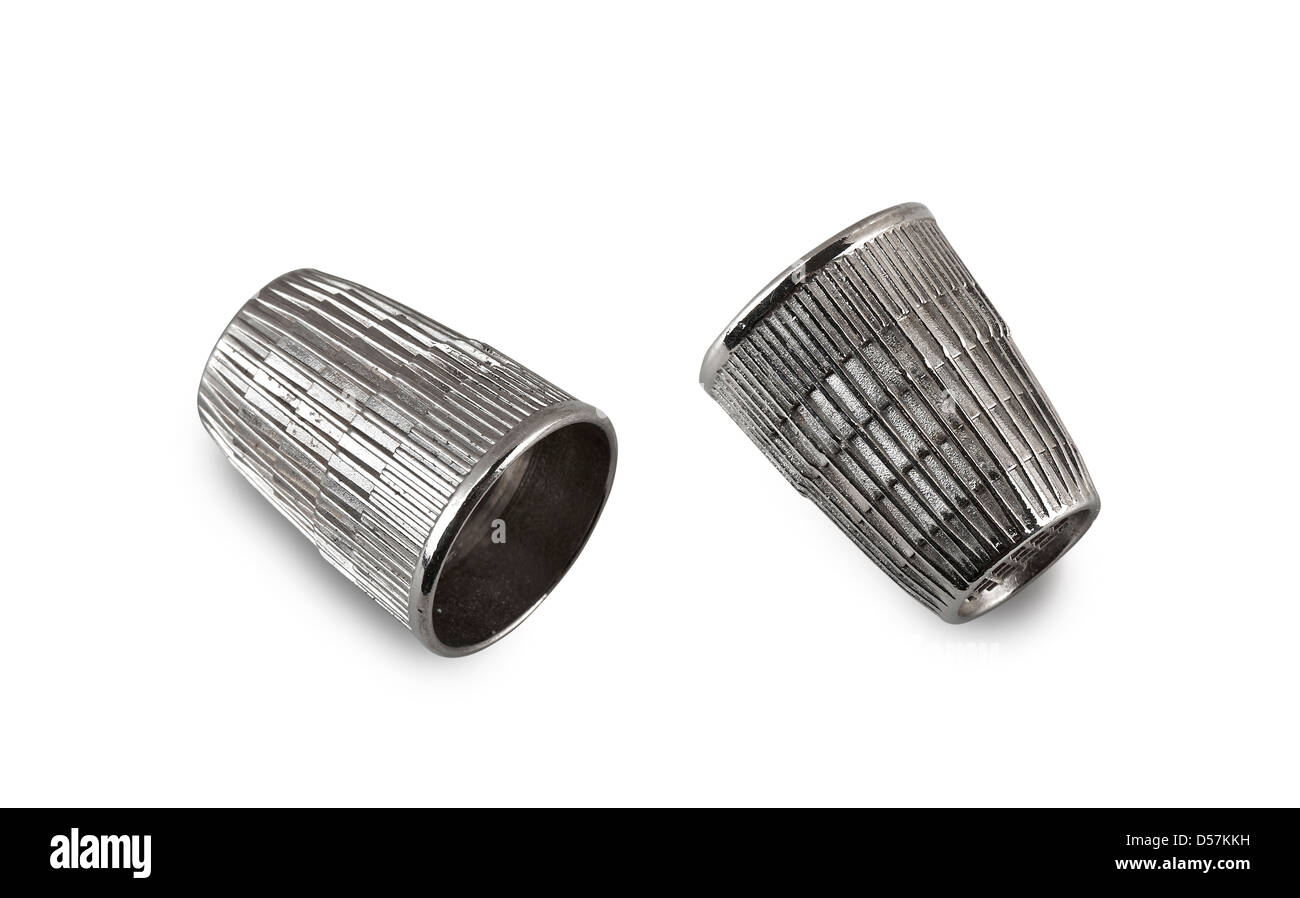 Silver Thimble High Resolution Stock Photography and Images - Alamy
