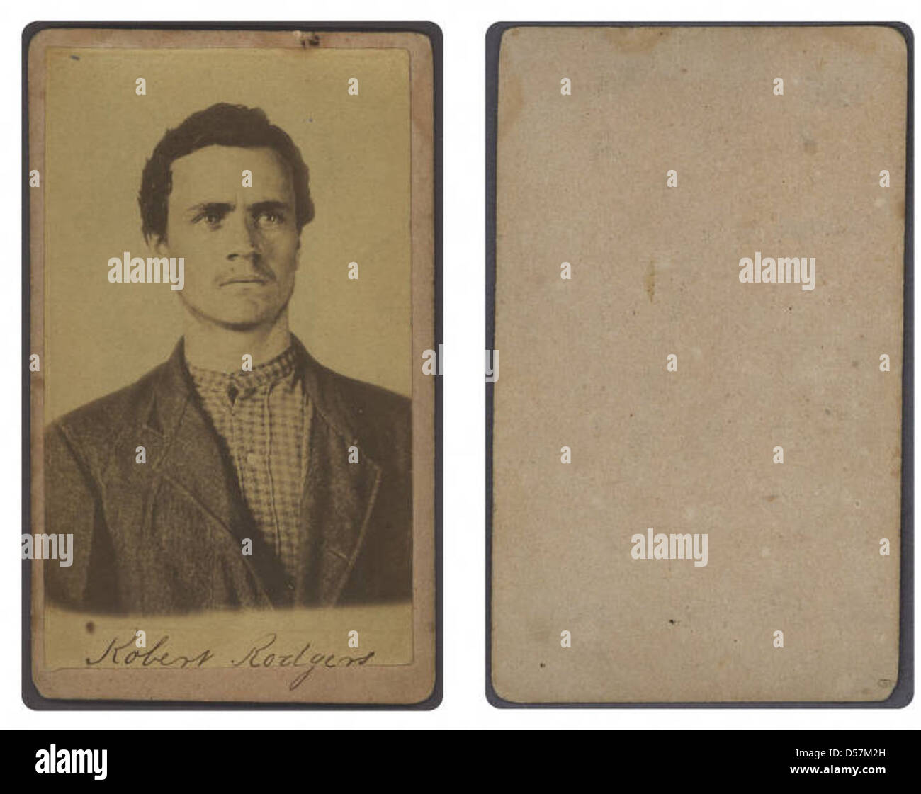 This photograph depicts Robert Rodgers, a condemned murderer from ...