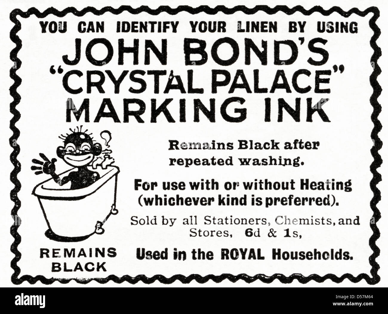 Racist advert hi-res stock photography and images - Alamy