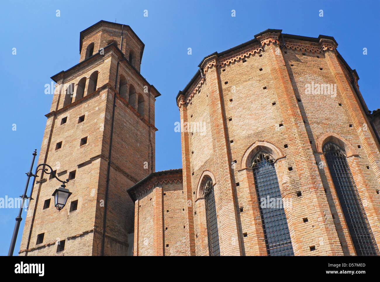 gothic church of San Francesco del Prato (1260) in Parma - Emila ... gothic church of San Francesco del Prato (1260) in Parma - Emila ...