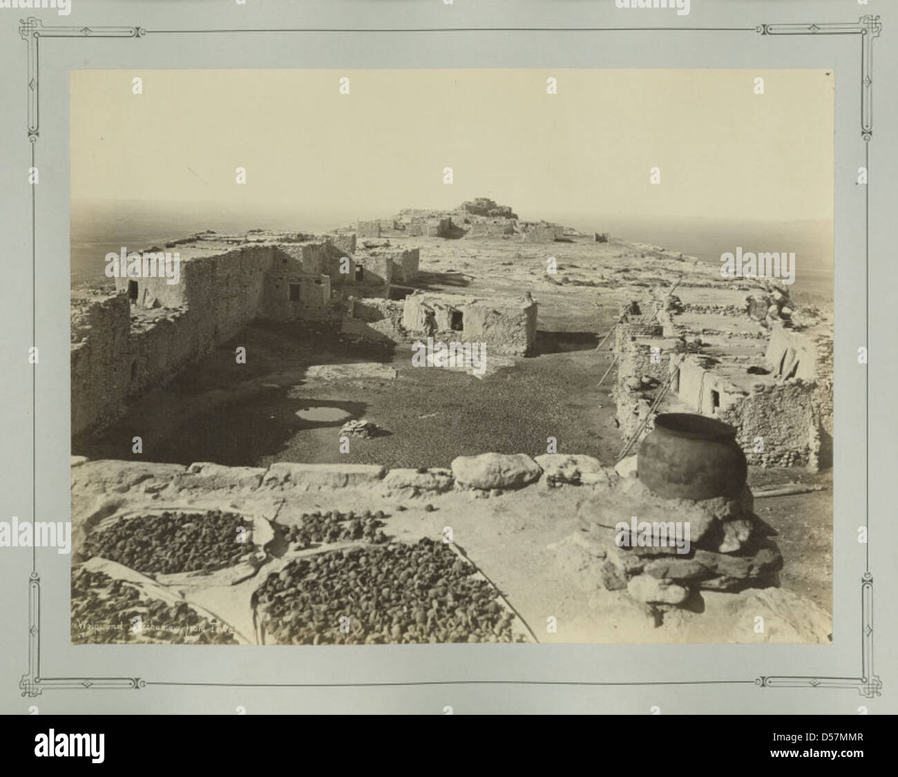 The Tewa Indians, represented by Wolpi and Shechumavi, a part of Native ...