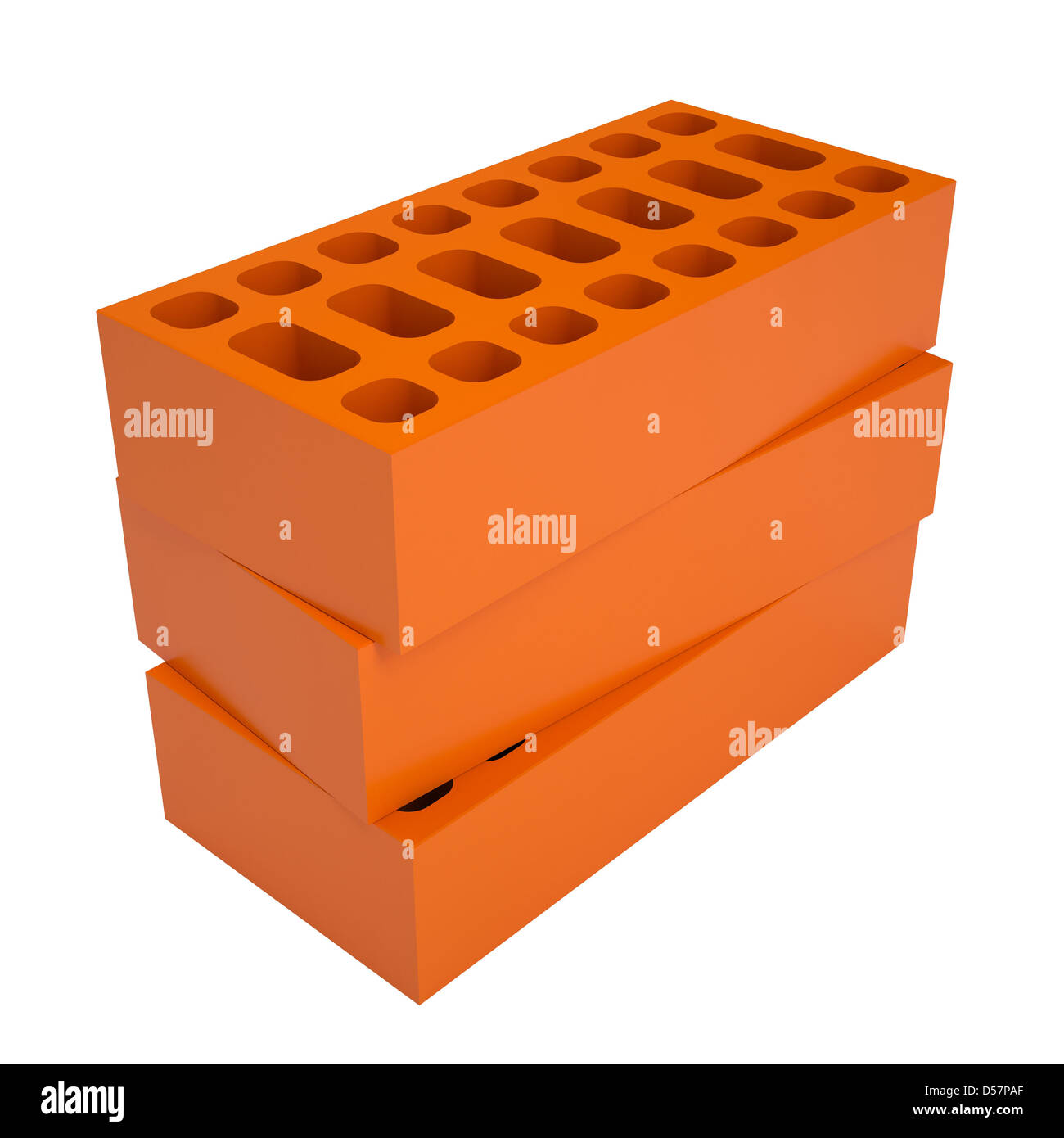 Pile of concrete bricks Cut Out Stock Images & Pictures - Alamy