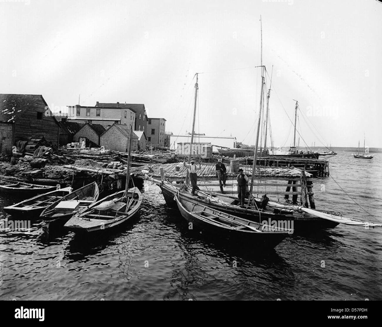 Harbor nova scotia Black and White Stock Photos & Images - Alamy