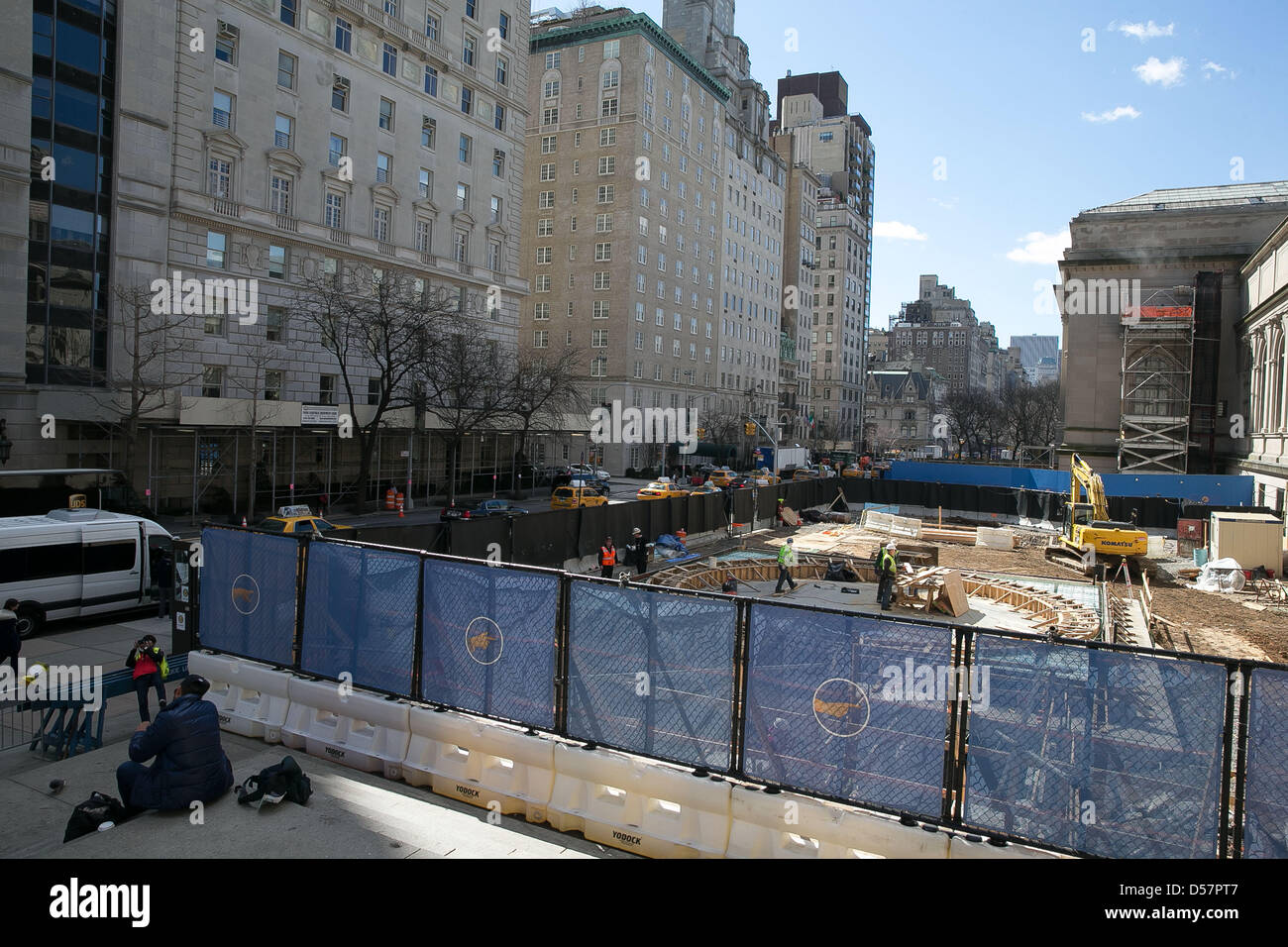 New York, NY, USA. 26th March, 2013. The Met is expanding building a ...