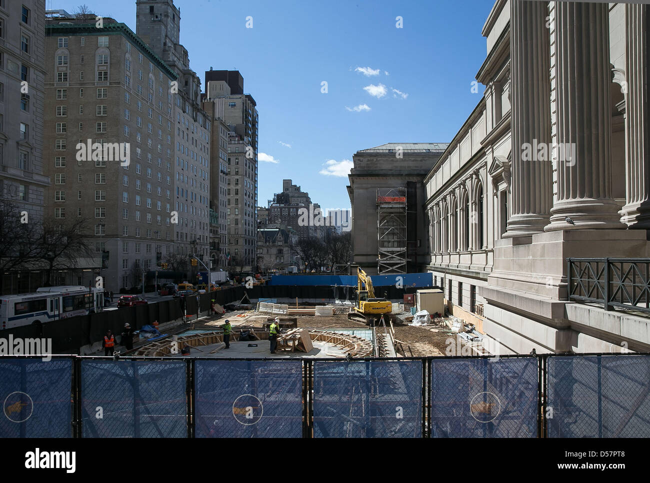 New York, NY, USA. 26th March, 2013. The Met is expanding building a ...
