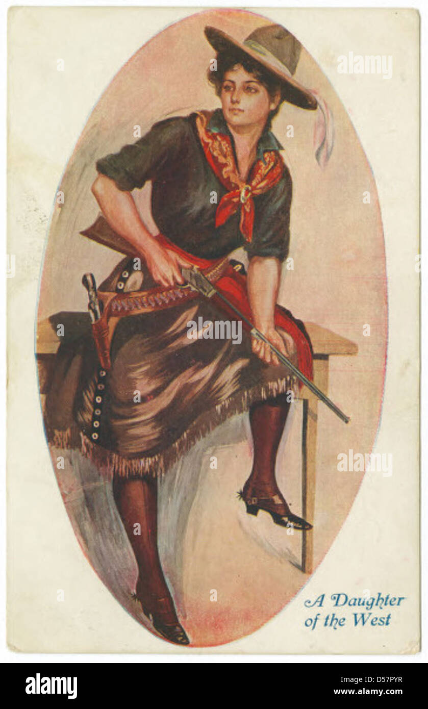 American frontier women hi-res stock photography and images - Alamy