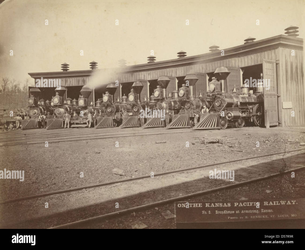 Steam locomotive maintenance depot hi-res stock photography and images ...