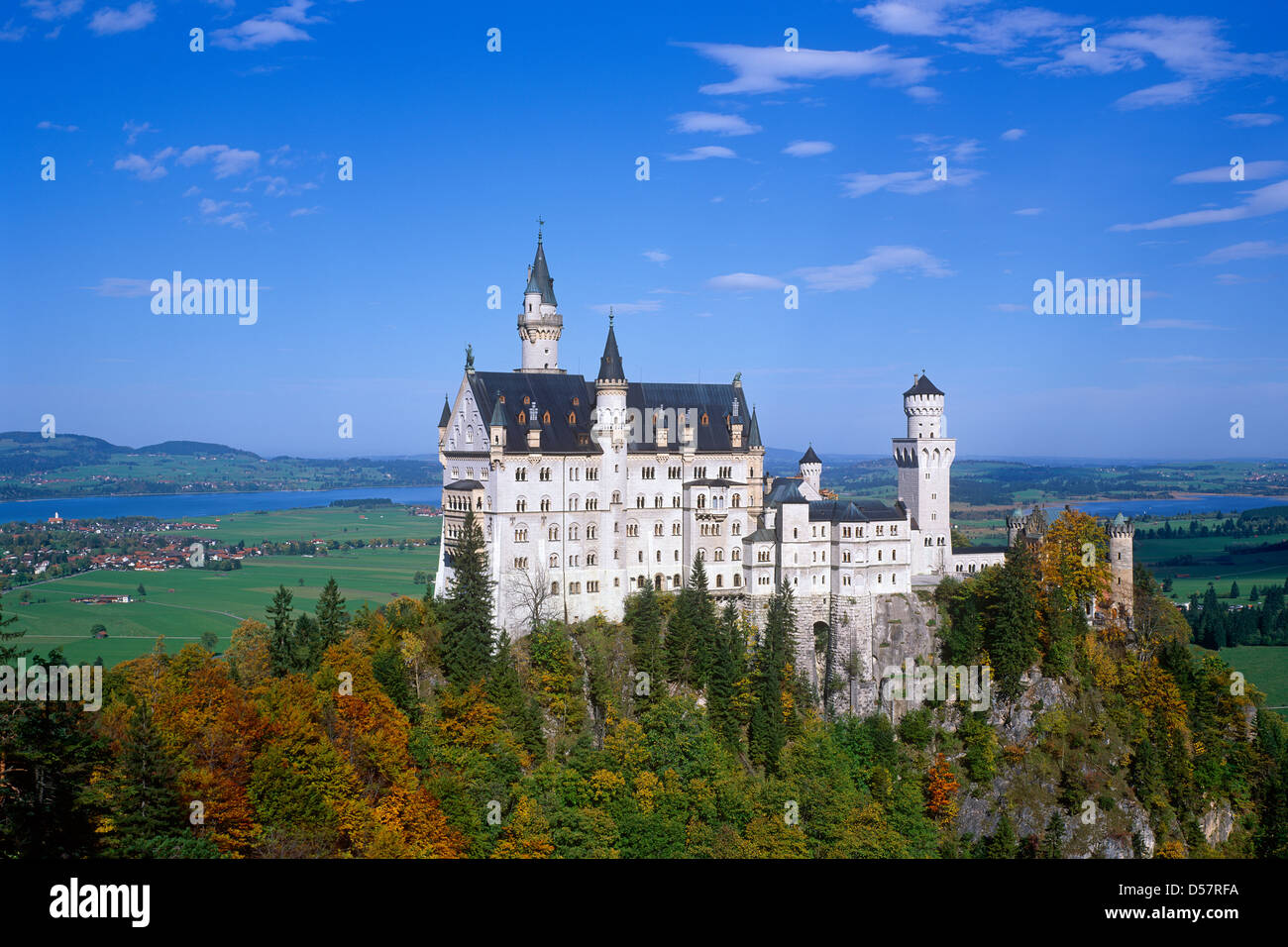 Neuschwanstein Castle, Fussen, Bavaria, Germany Stock Photo - Alamy