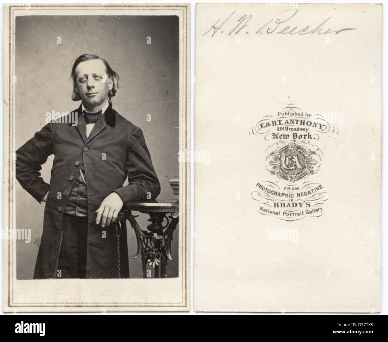 H w beecher hi-res stock photography and images - Alamy