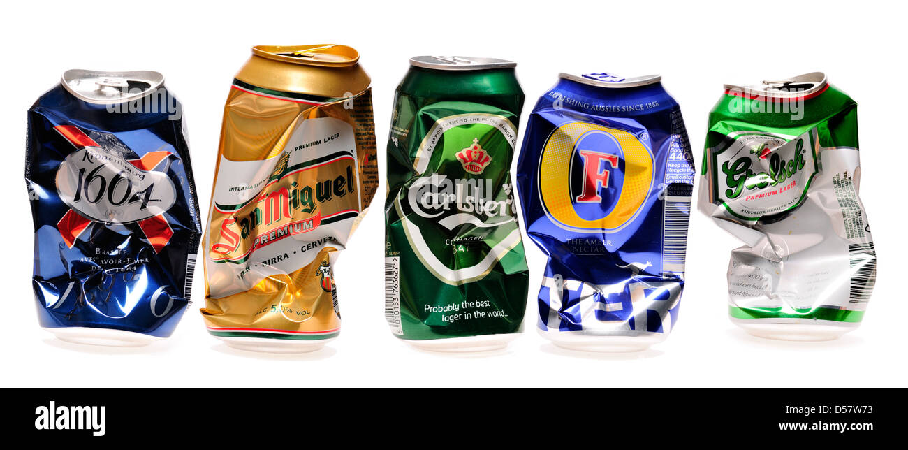 Beer cans hi-res stock photography and images - Alamy