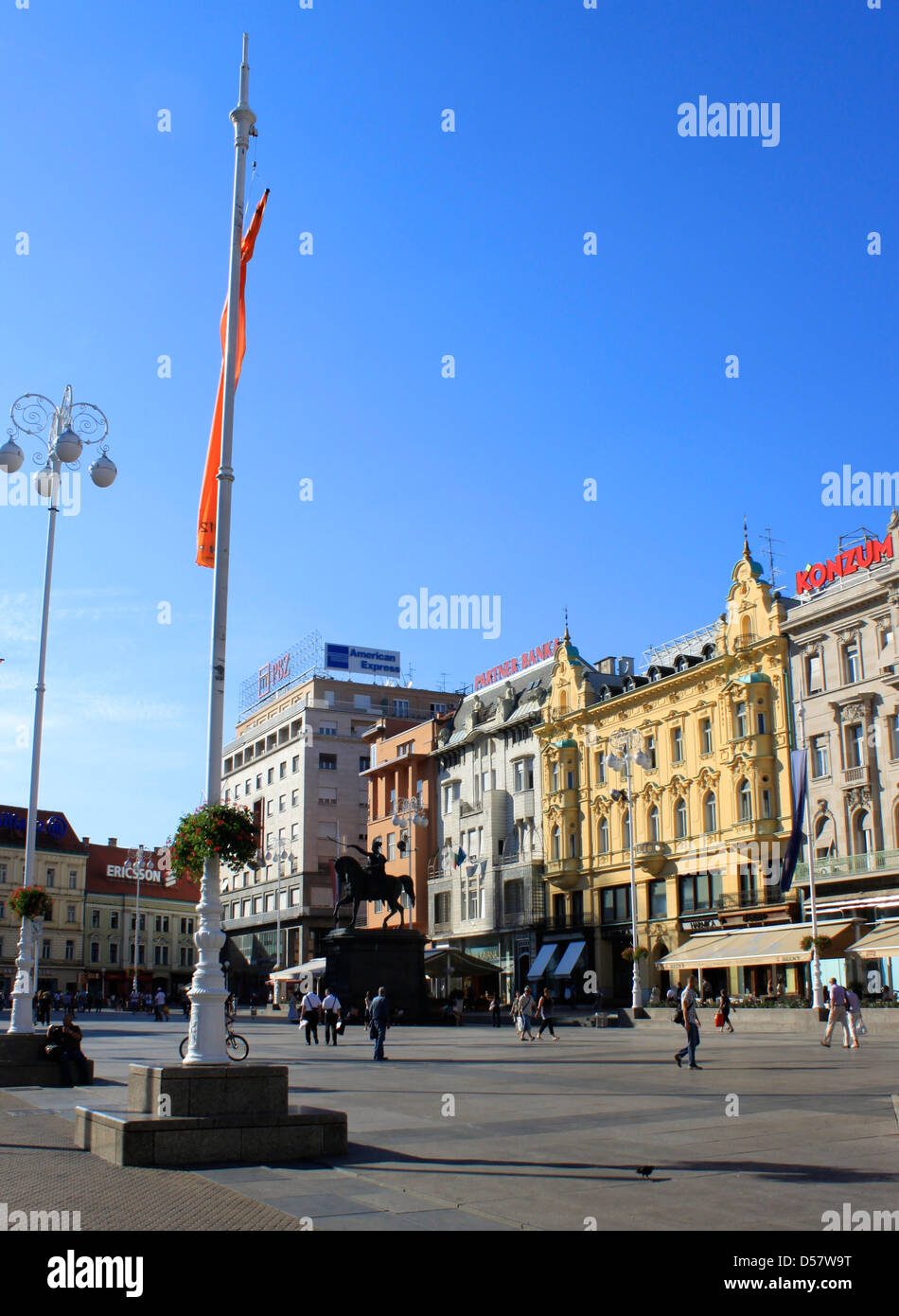 Zagreb centre hi-res stock photography and images - Alamy