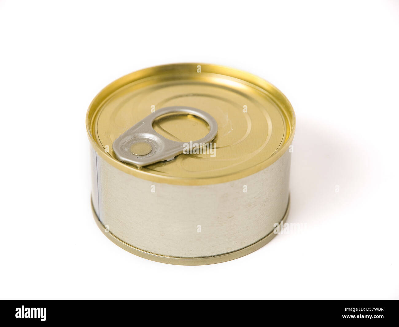 Can isolated on white background Stock Photo - Alamy