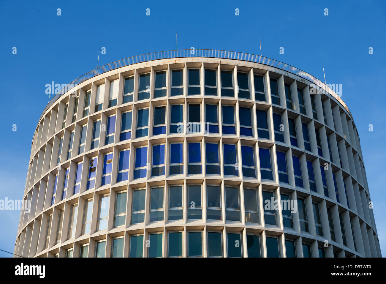 Poznan, Poland, the empty department store Okraglak Stock Photo - Alamy