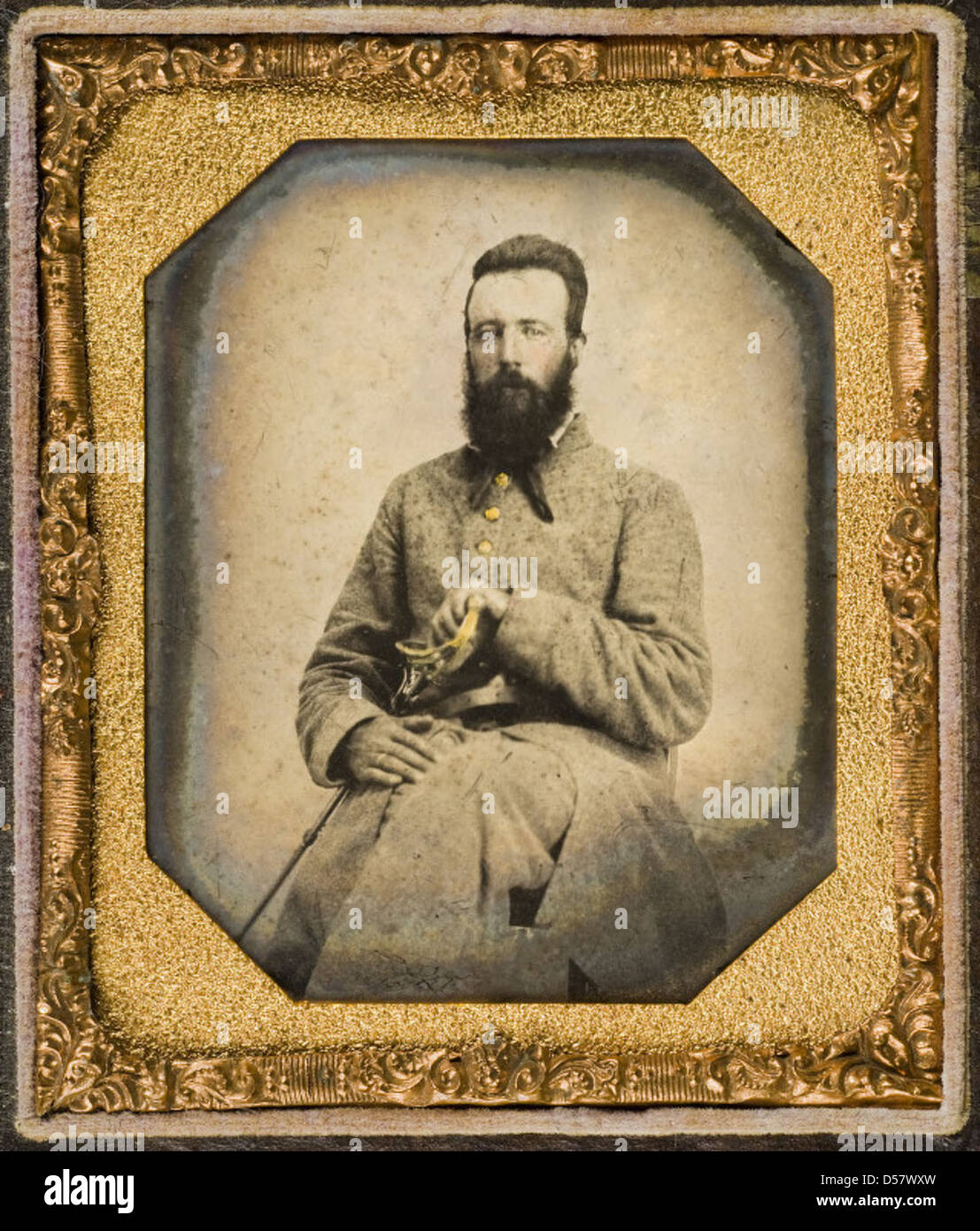 Confederate army uniforms hi-res stock photography and images - Alamy