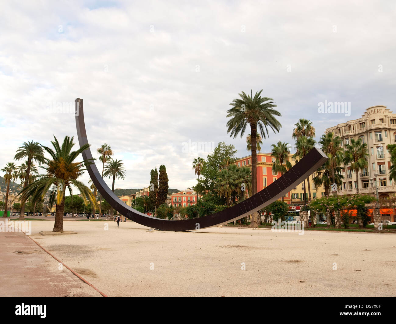 Nice, France, central square Stock Photo - Alamy