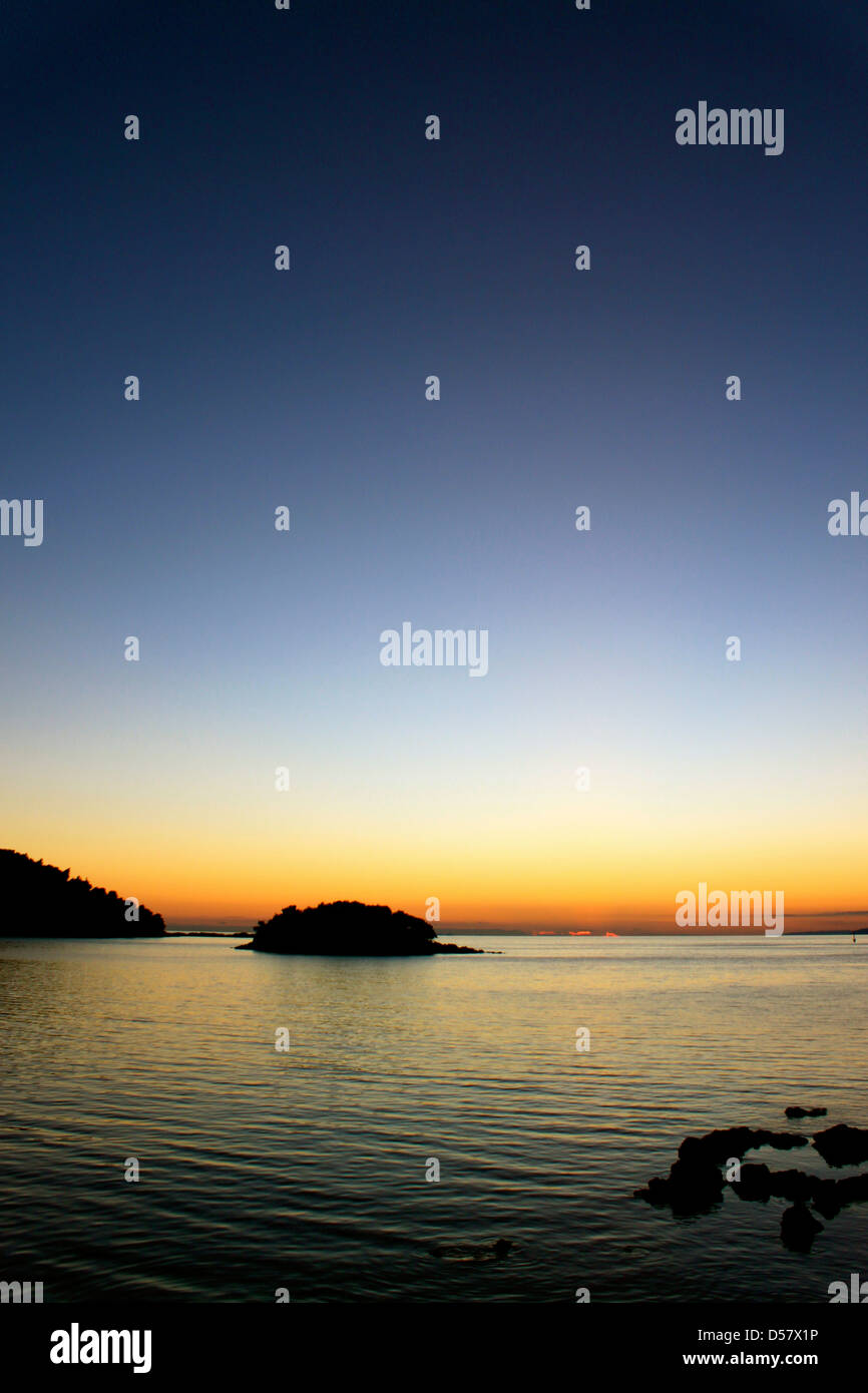 Croatian sunset hi-res stock photography and images - Alamy