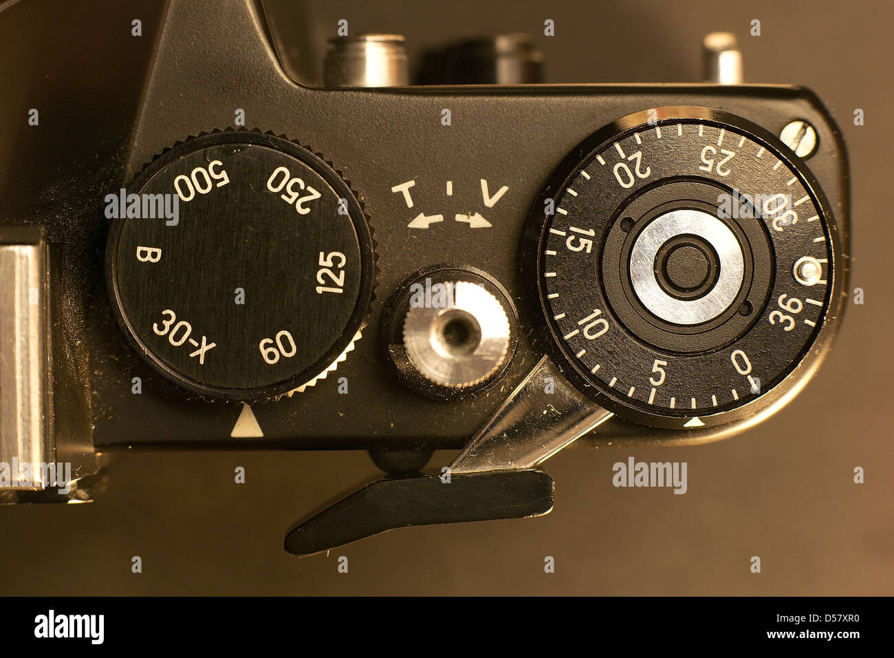 Details of classic analog camera Stock Photo - Alamy