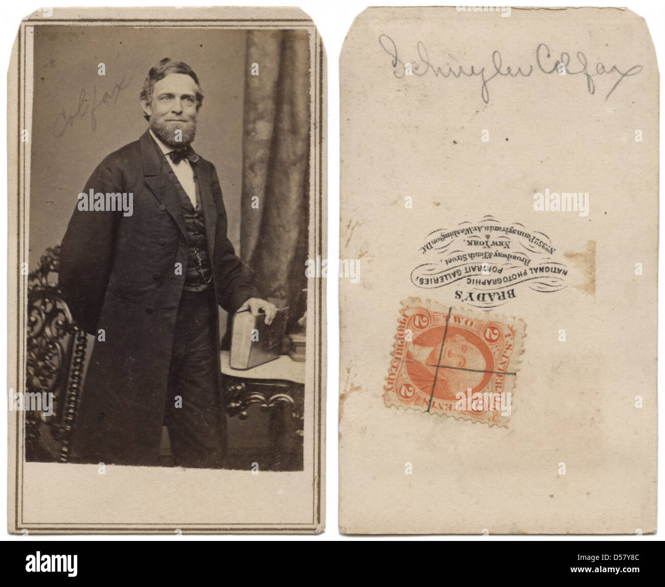 A collection of portraits from the Civil War era depicting men and ...