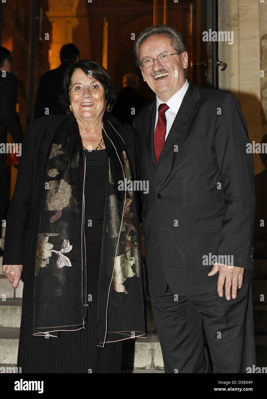 Christian ude wife edith udevon hi-res stock photography and images - Alamy