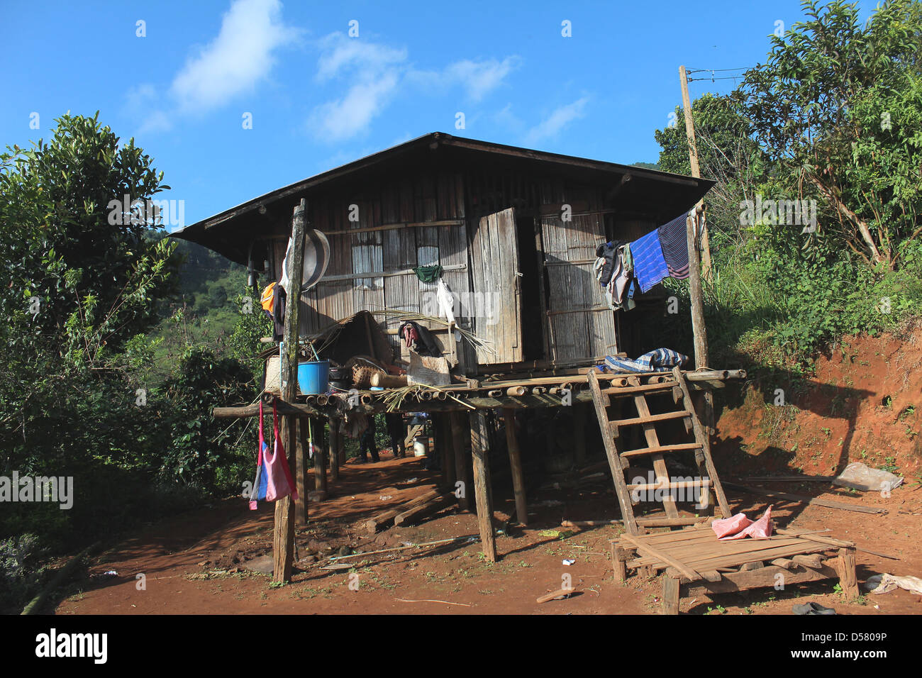 Lahu people north thailand hi-res stock photography and images - Alamy