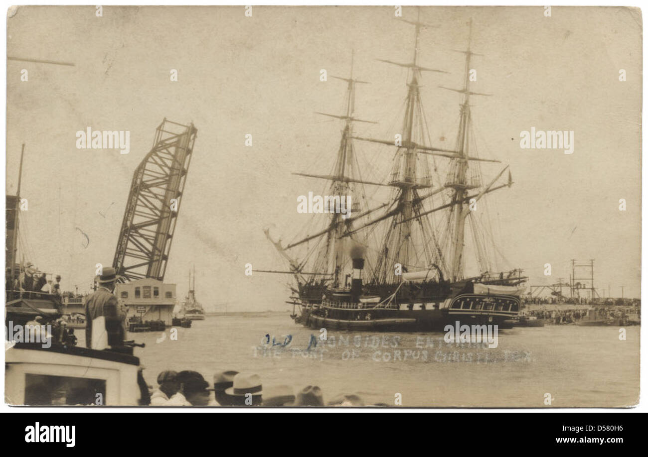 A photograph of the USS Constitution, also known as 'Old Ironsides ...