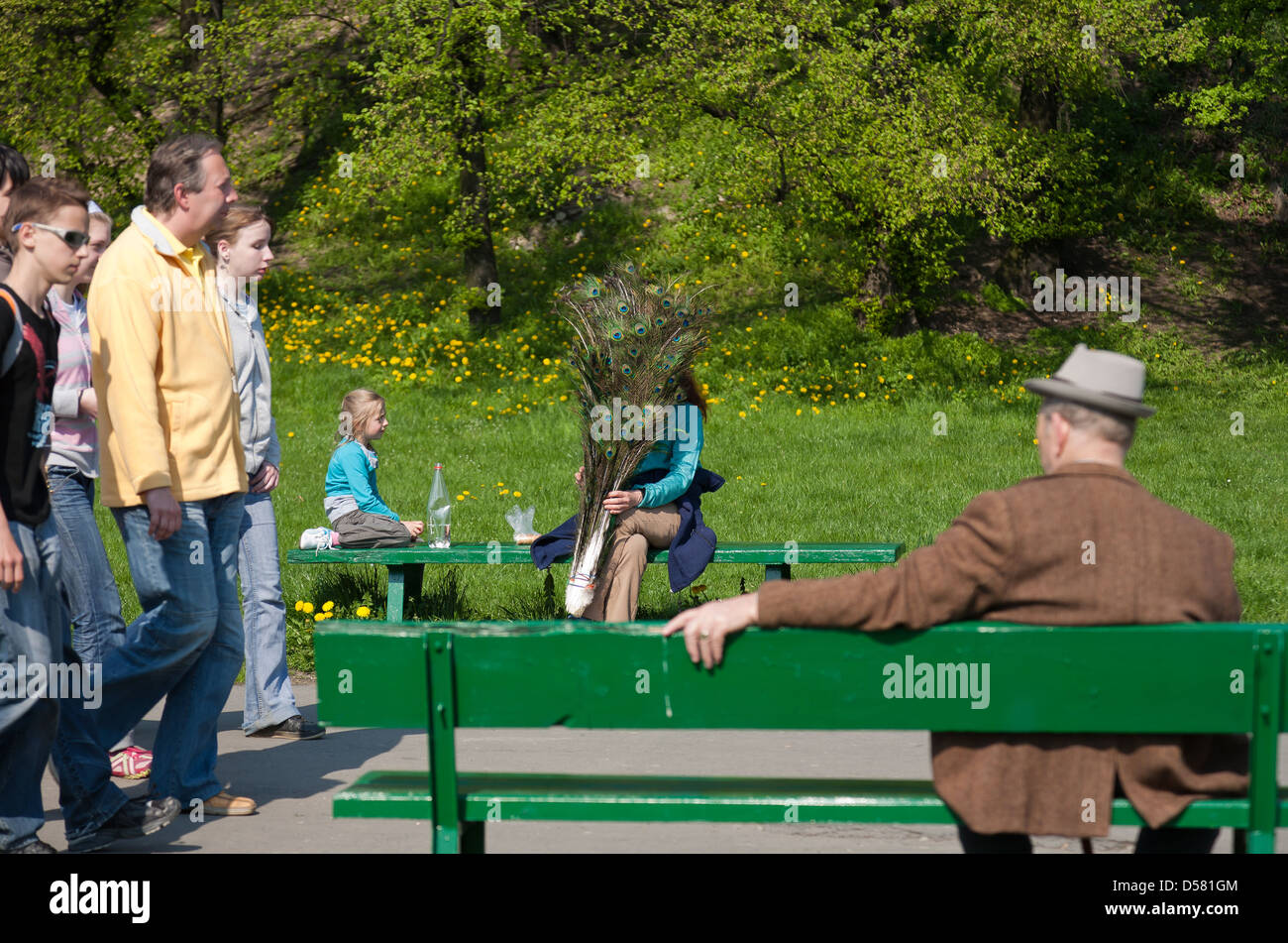 Krakow, Poland, on the Vistula Stroller on Wawelberg Stock Photo - Alamy