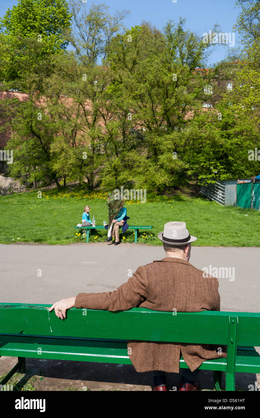 Krakow, Poland, on the Vistula Stroller on Wawelberg Stock Photo - Alamy