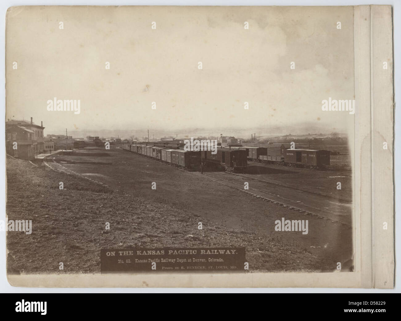 Kansas pacific railway hi-res stock photography and images - Alamy