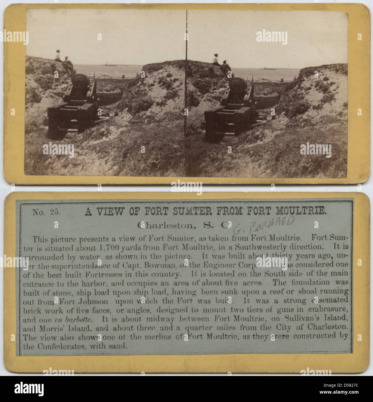 Fort moultrie fort sumter hi-res stock photography and images - Alamy