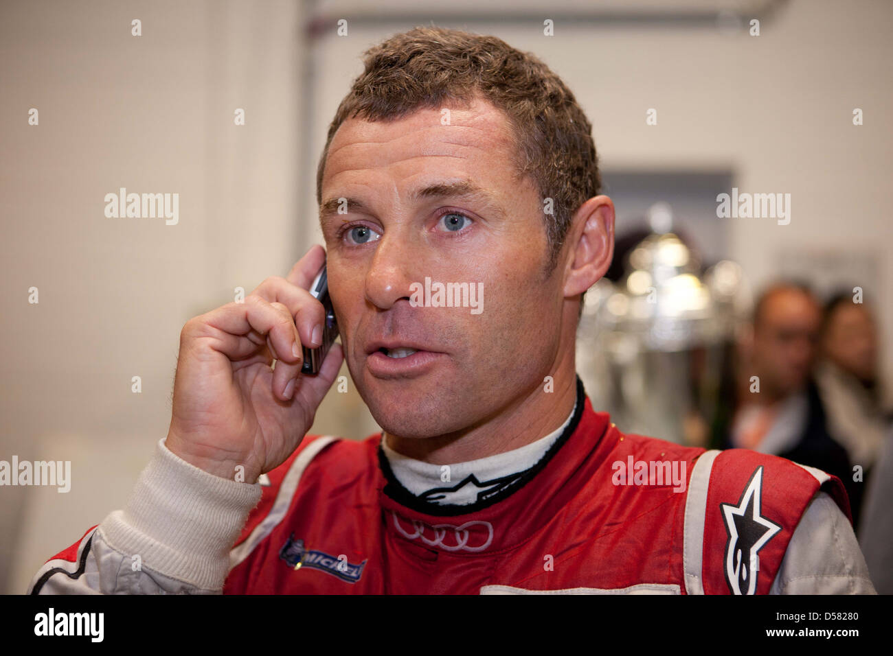 Tom Kristensen at 'Race Of Champions' at Esprit Arena Duesseldorf ...