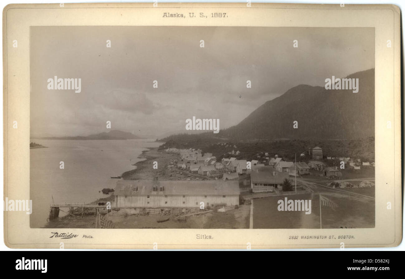 A scenic photograph of Sitka, Alaska, situated in the U.S. West. Known ...